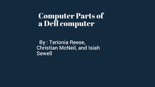 Computer Parts at emaze Presentation