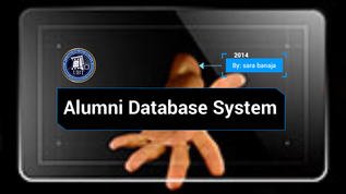 alumni database system at emaze Presentation