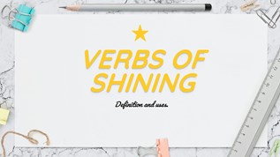 VERBS OF SHINING at emaze Presentation