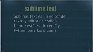Sublime text at emaze Presentation
