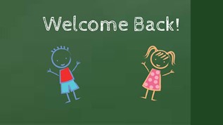 Welcome Back! at emaze Presentation