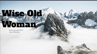 Wise Old Woman at emaze Presentation