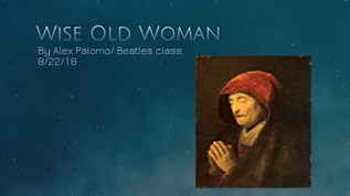 Wise Old Woman at emaze Presentation