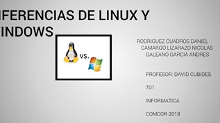 diferencias de linux y windows at emaze Presentation