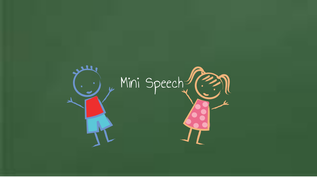 mini speech!! at emaze Presentation