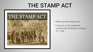 the stamp act on emaze