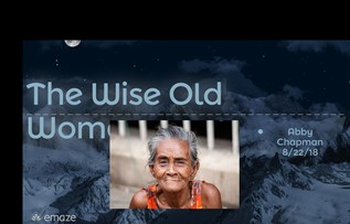 The Wise Old Woman at emaze Presentation
