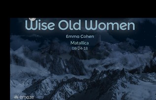 Wise Old Women at emaze Presentation