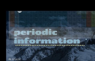 periodic information at emaze Presentation