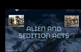 ALIEN AND SEDITION ACTS at emaze Presentation