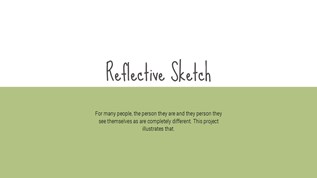 Reflective Sketch at emaze Presentation