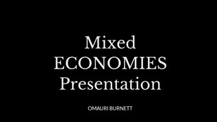 Mixed ECONOMIES at emaze Presentation