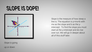 SLOPE IS DOPE at emaze Presentation