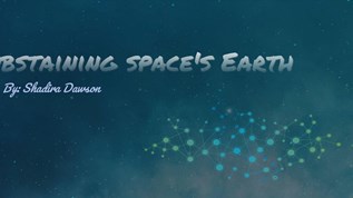 Substaining space's Earth at emaze Presentation