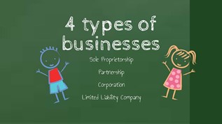 4 types of businesses at emaze Presentation