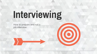 Interview presentation at emaze Presentation