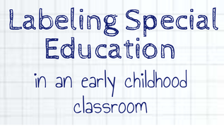 Labeling Special Education in Early Childhood at emaze Presentation