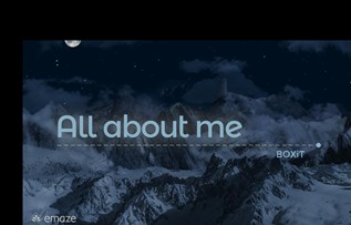 All about me at emaze Presentation