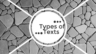 Types of Texts at emaze Presentation