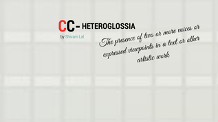 Heteroglossia at emaze Presentation
