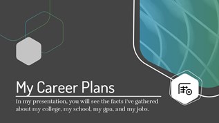 My Career Plans at emaze Presentation