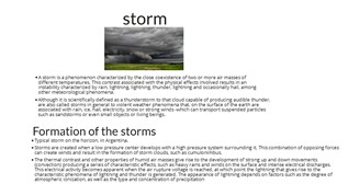 natural phenomenon storm at emaze E-Card