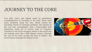 Journey to the core at emaze Presentation