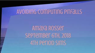 Avoiding Computing Pitfalls copy1 at emaze Presentation