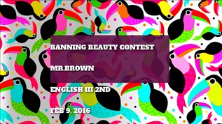 Banning Beauty Contest at emaze Presentation