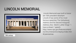 Lincoln Memorial Presentation at emaze Presentation