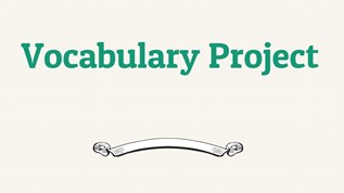 Vocabulary Project at emaze Presentation