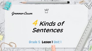 4 Kinds of Sentences at emaze Presentation