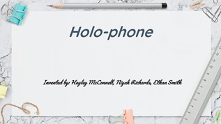 Holo-phone at emaze Presentation
