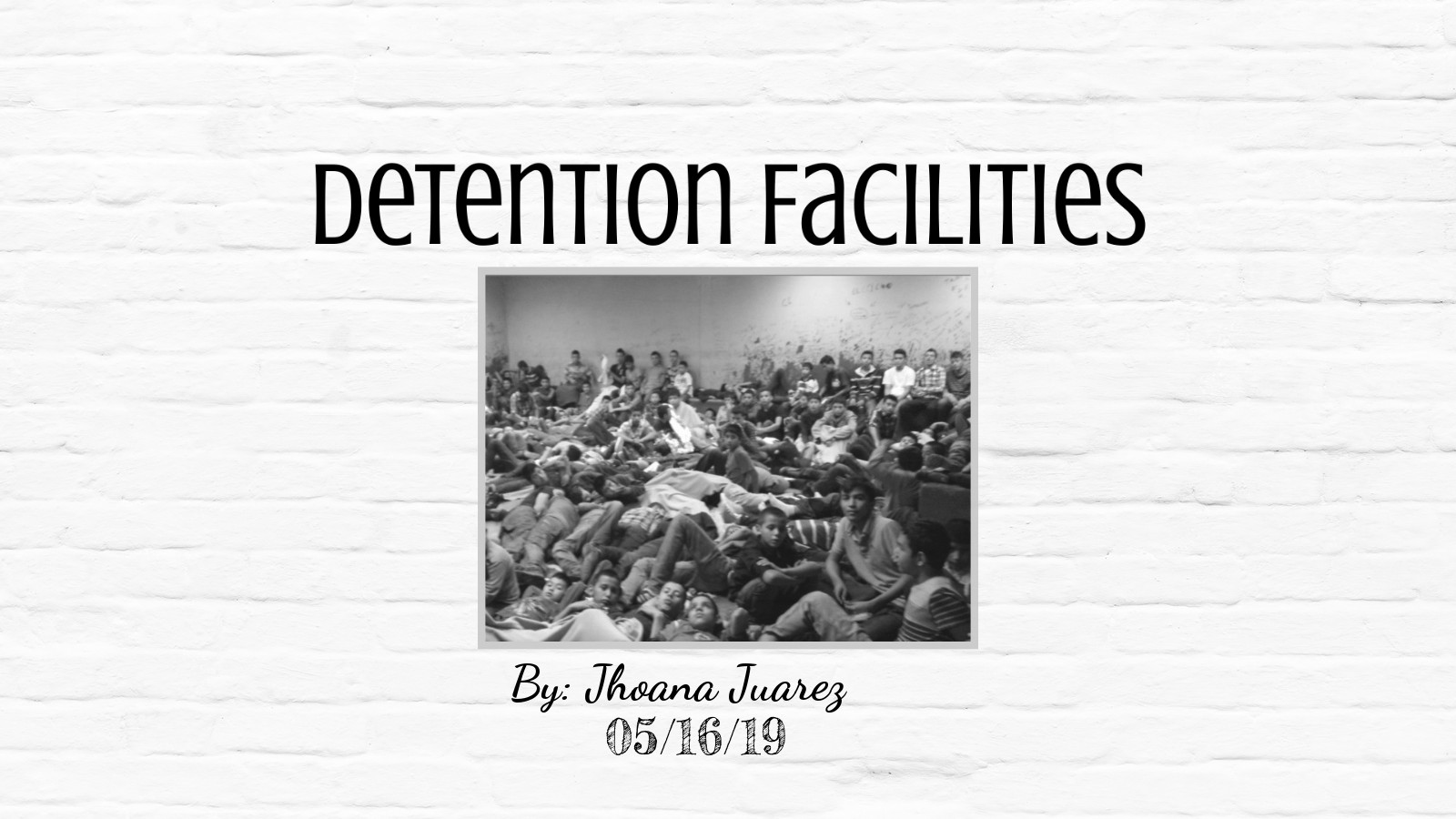 detention facilities at emaze Presentation