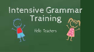 Intensive Grammar Training at emaze Presentation