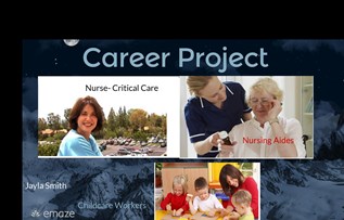Career Project at emaze Presentation