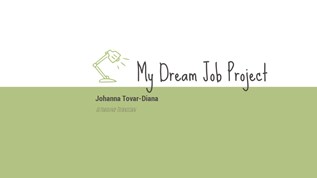 My Dream Job Project at emaze Presentation