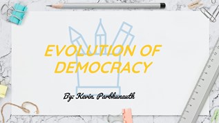 EVOLUTION OF DEMOCRACY at emaze Presentation