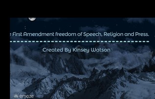 The First Amendment at emaze Presentation