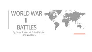 World War II Battles at emaze Presentation