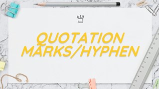 QUOTATION MARKSHYPHEN at emaze Presentation
