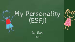 Zara's Personality (ESFJ) at emaze Presentation