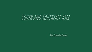 South and Southeast Asia at emaze Presentation
