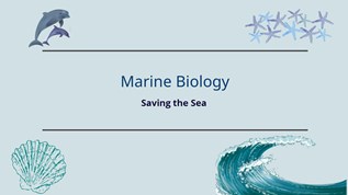 Marine Biology at emaze Presentation