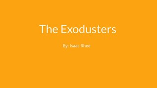 The Exodusters at emaze Presentation
