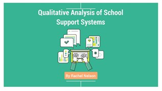 Qualitative Analysis of School Support Systems at emaze Presentation