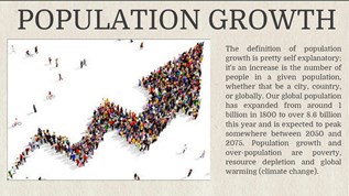 Population Growth at emaze Presentation