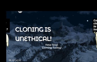 CLONING IS UNETHICAL! at emaze Presentation