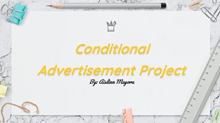 Conditional Advertisement Project at emaze Presentation