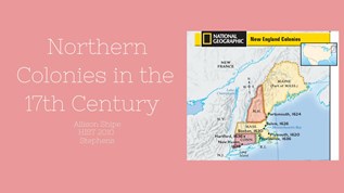 Northern Colonies in the 17th Century at emaze Presentation